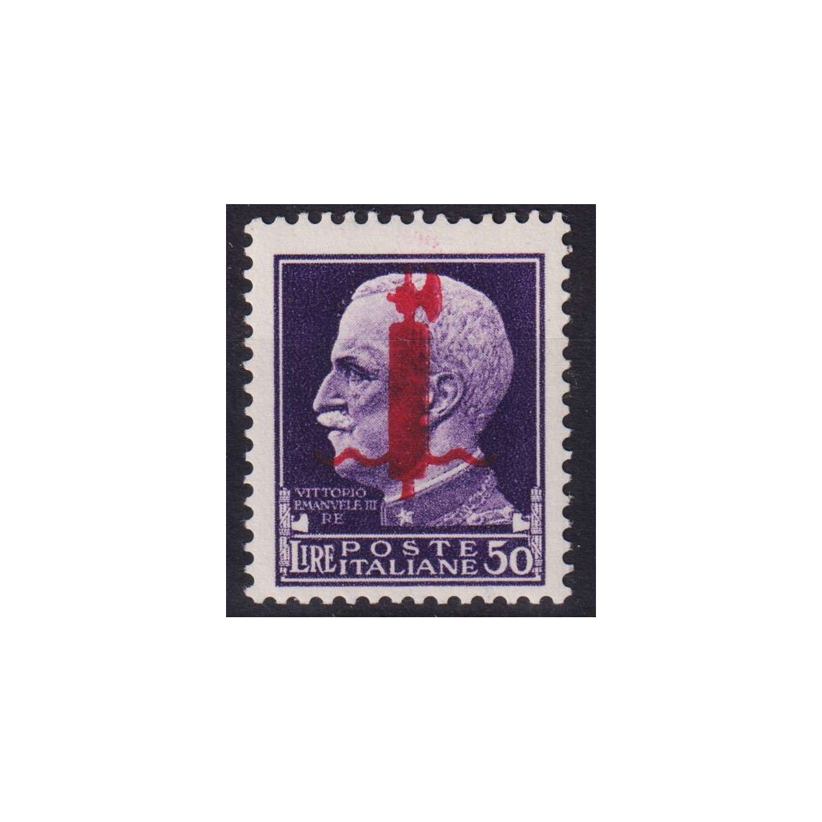 R.S.I. 1944 FASCETTO 50 LIRE VERONA N.501 G.I MNH** CERT. | Filatelia ...